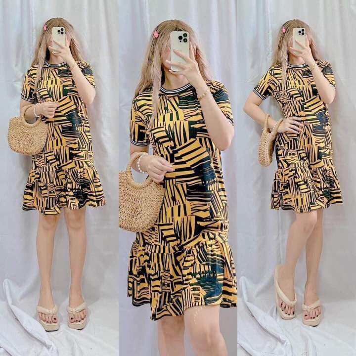 Ringer Raffles Dress | Lazada PH