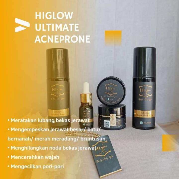 Hi Glow Ultimate Acne prone | Lazada Indonesia