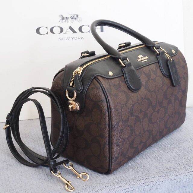 กระเป๋าถือกระเป๋าสะพาย coach f36187 กระเป๋าหนังสะพายข้างผู้หญิงบอสตัน ...