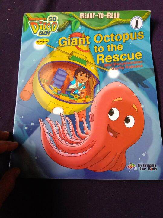 Go Diego, Giant octopus to the rescue,misi penyelamatan gurita raksasa ...