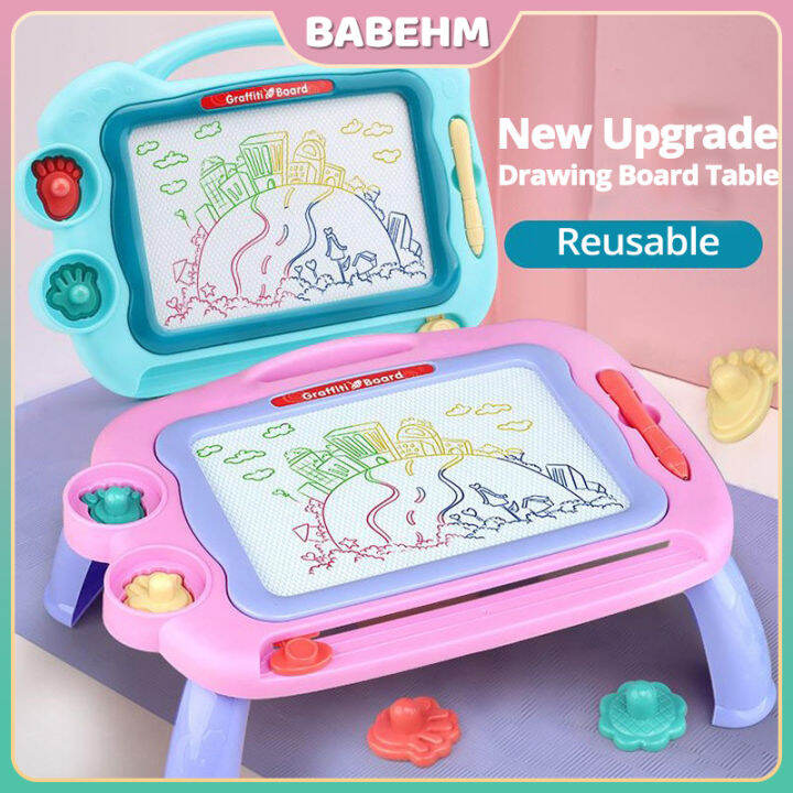 Mini Magnetic Magic Slate Graffiti Board Magnetic Magic Sketchpad Slate ...