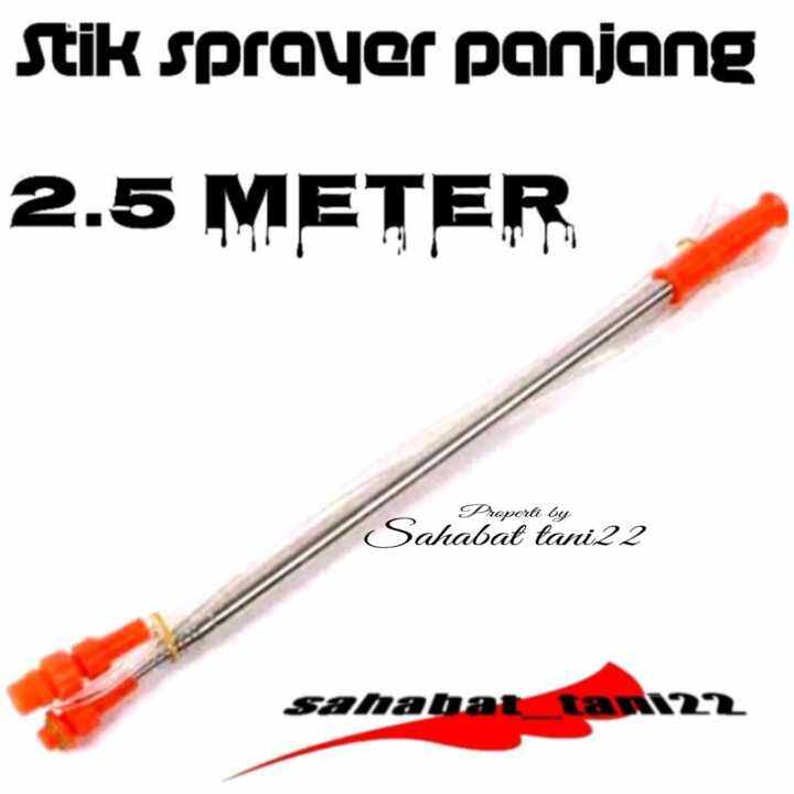 stik sprayer elektrik panjang stik sprayer teleskopik 2.5meter Stik ...