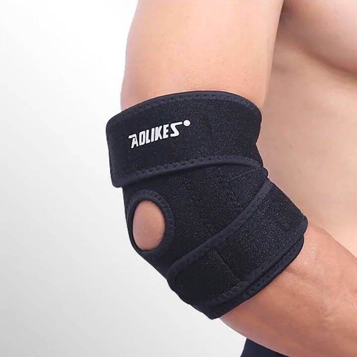 1 Pcs Adult Sport Elbow Support Brace Protector Pad Adjustable Elbow ...