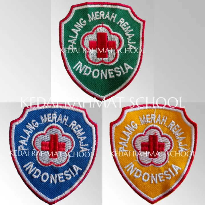 Bet Bed Badge Logo PMI PMR Mula Madya Wira SD SMP SMA Bordir | Lazada ...