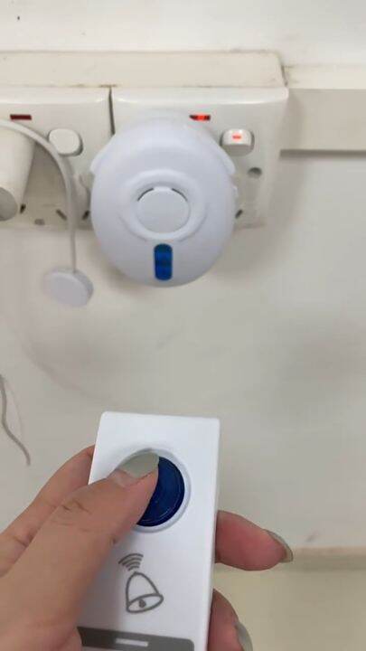 Wireless Music Doorbell Waterproof Rechargeable Elderly Call Bell ...