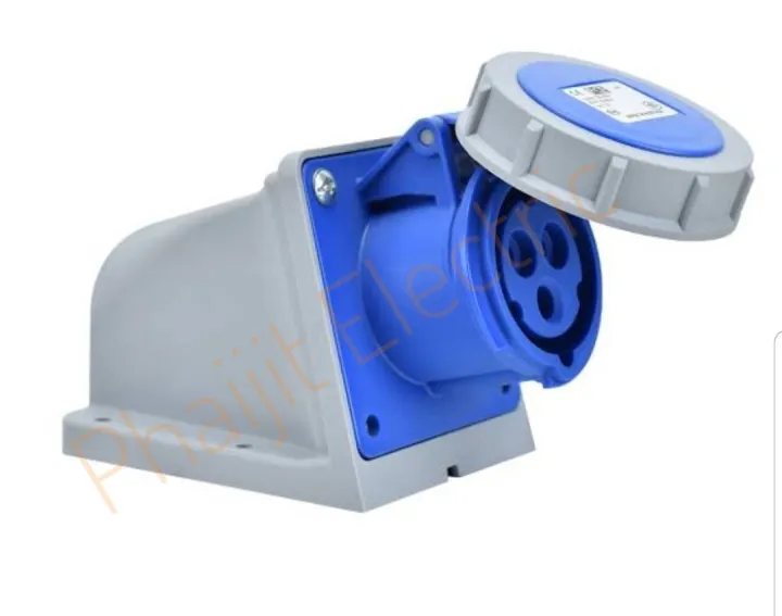 เต้ารับสำหรับยึดติดผนัง ชนิดกันน้ำ / Wall Socket IP67 1132-6 16A, 230V ...