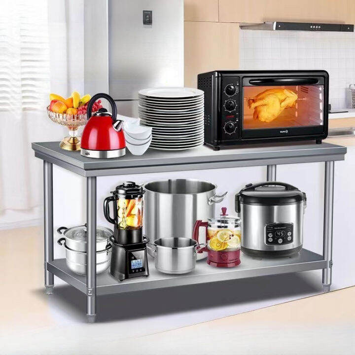 【activity price】table kitchen foldable table stainless kitchen table ...