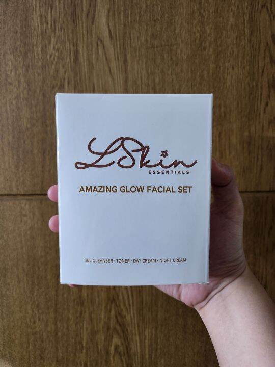 LSkin Essentials Amazing Glow Facial Set | Lazada PH