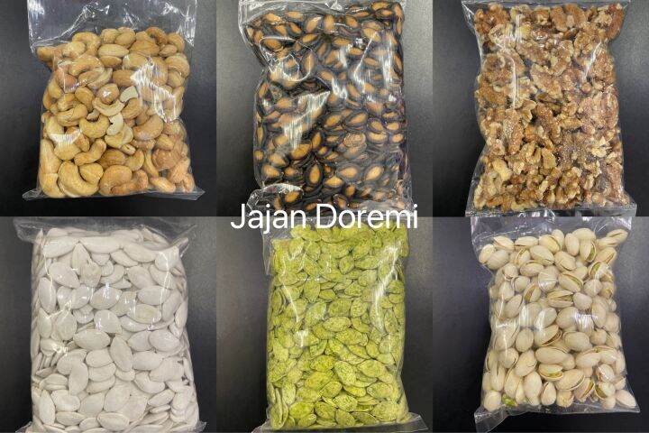 ROASTED Almond/Cachewnut/Kuaci Hijau/Kuaci Hitam/Kuaci Putih/Pistochio ...
