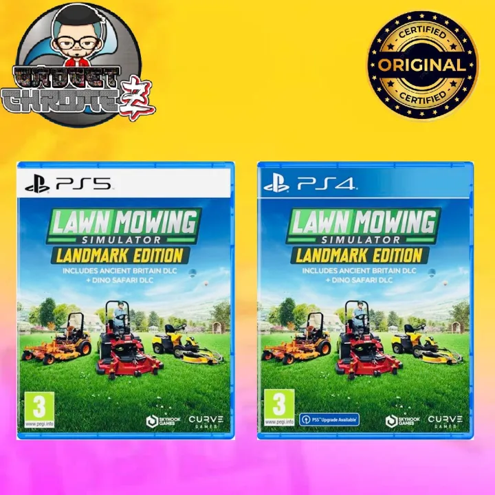 Lawn Mowing Simulator: Landmark Edition | PS5 / PS4 | BRANDNEW | Lazada PH