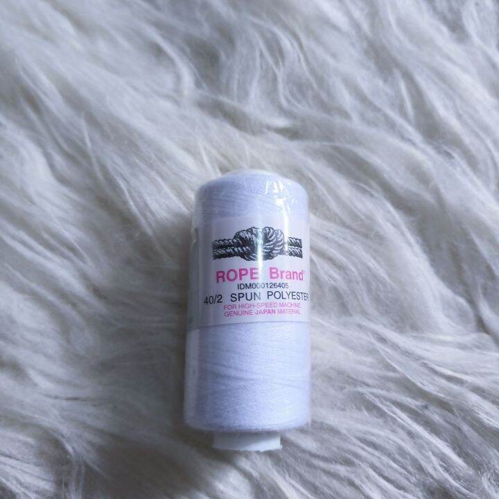 BENANG JAHIT. BENANG CAP TAMBANG. BENANG ROPE BRAND PUTIH TULANG ...