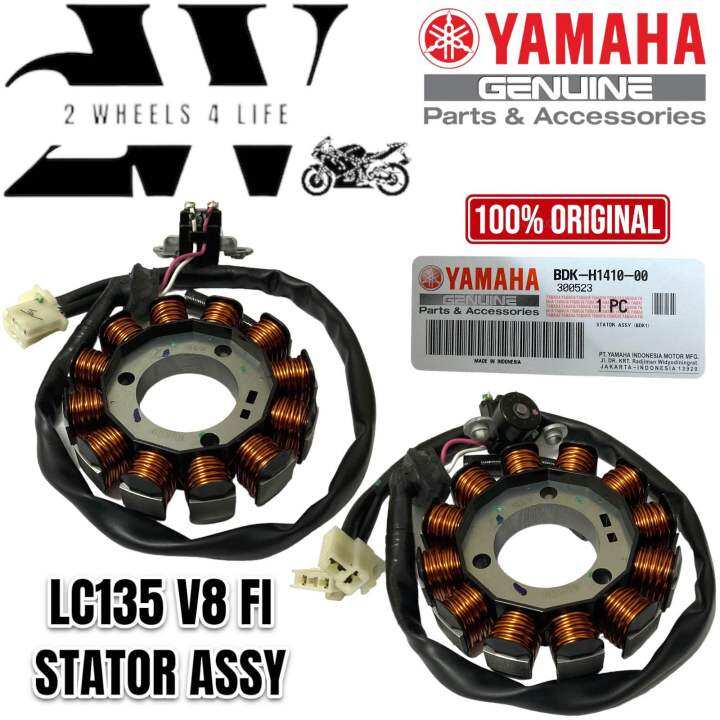YAMAHA LC135 V1-V8 FI FUEL COIL MAGNET STATOR ASSY (BDK) 100% ORIGINAL ...