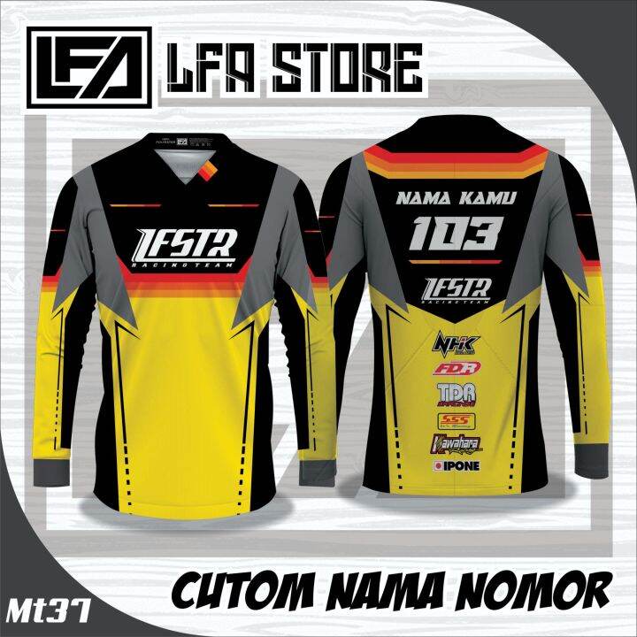 BAJU JERSEY RACING CUSTOM GANTI NAMA NOMOR TERBARU MURAH BAJU BALAP ...