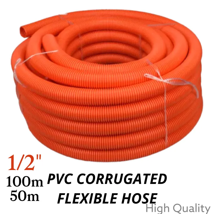 PVC FLEXIBLE HOSE FOR ELECTRICAL 50M,100M×1/2" HIGH QUALITY || By ...