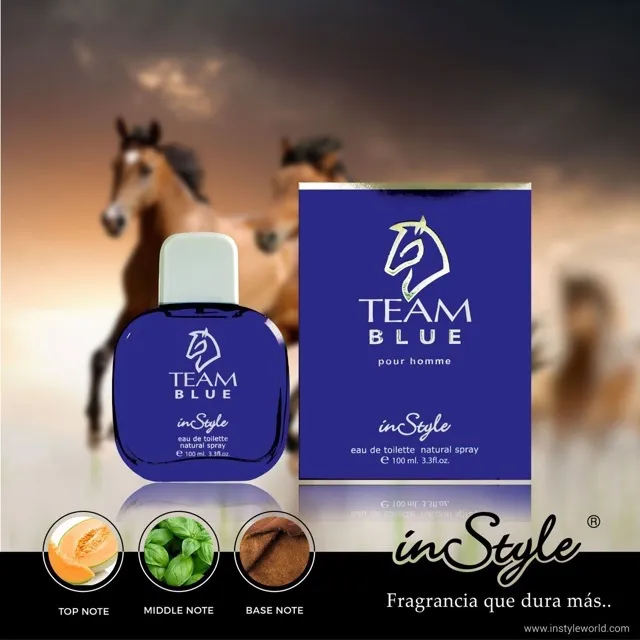 น้ำหอมนำเข้า Instyle Team Blue pour homme 100ml. | Lazada.co.th