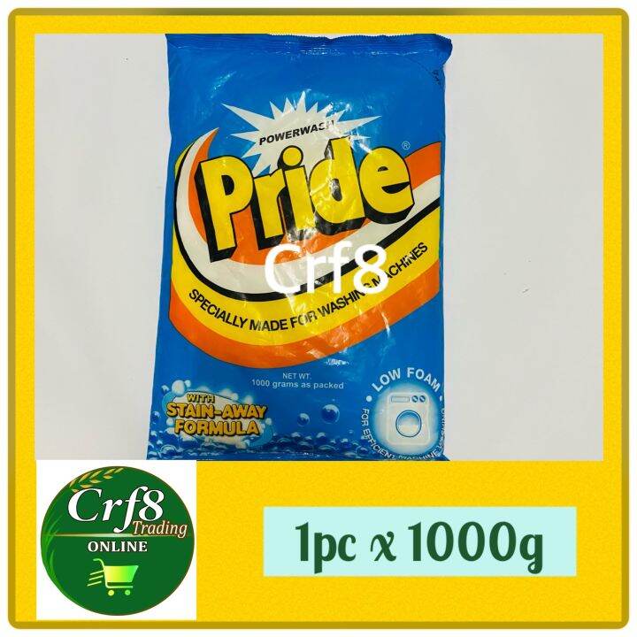 Pride powder detergent power wash 1000g | Lazada PH