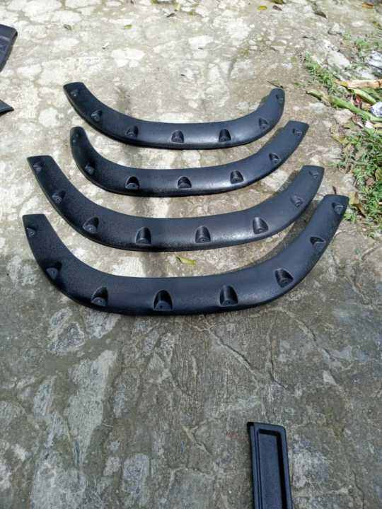 over fender land rover series long.berbahan fiber glass model baud L ...