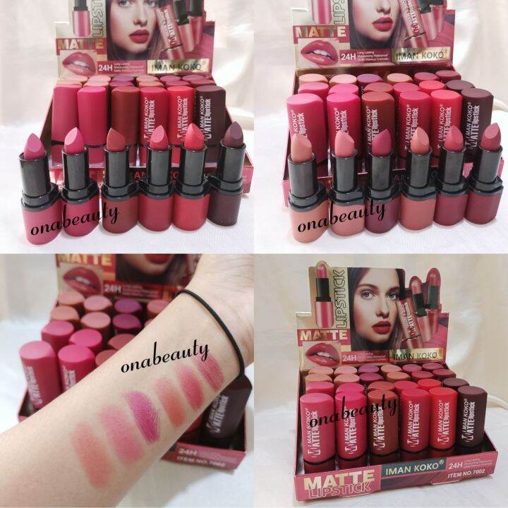 [SATUAN] IMAN KOKO LIPSTICK KODE 7002 | Lazada Indonesia