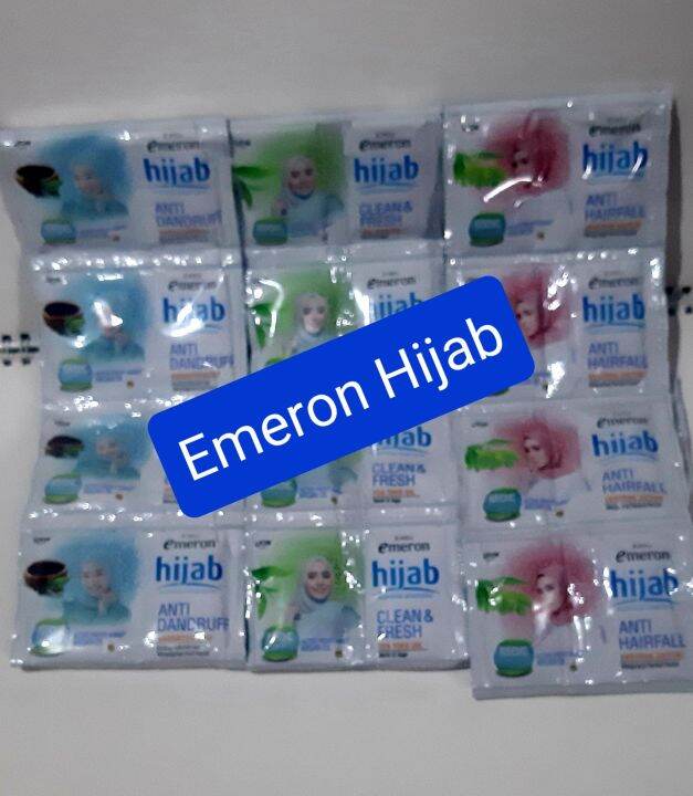 EMERON HIJAB SHAMPO RENCENGAN ISI 12 SASET | Lazada Indonesia