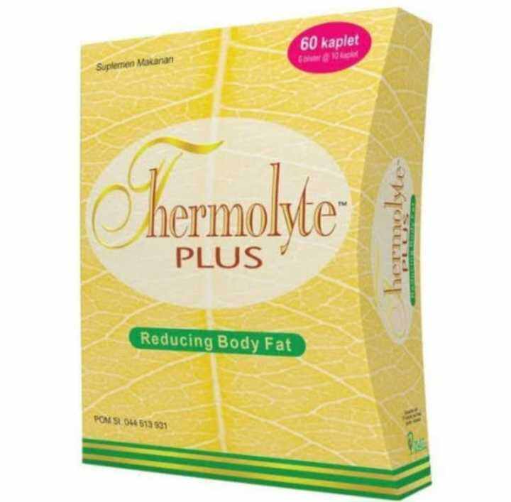 Thermolyte plus isi 10 , 30 , 60 , suplemen, vitamin, obesitas, diet ...