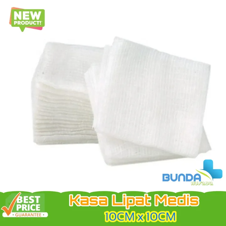 Kasa Lipat Steril Medis Kain Perban Pembalut Luka Besar Kompres Anak ...