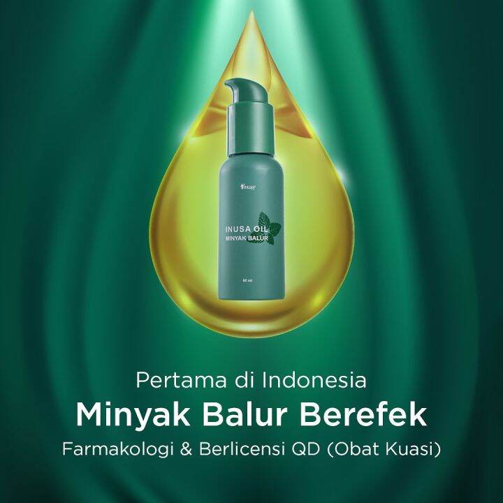 INUSA OIL PERTAMA DIINDONESIA BEREFEK FARMAKOLOGI & BERLISENSI QD (OBAT ...