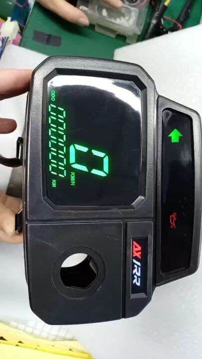Digital motorcycle speedometer odometer instrument combination RPM ...