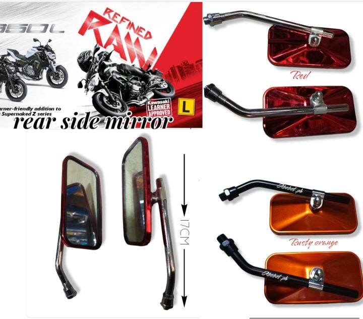 Side Mirror Flat Design for Any Motorcycle click Beat Tmx supremo ...