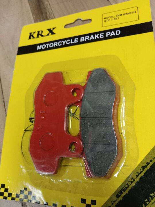Brake Pad XRM/Wave110 Motorcycle krx Brand | Lazada PH