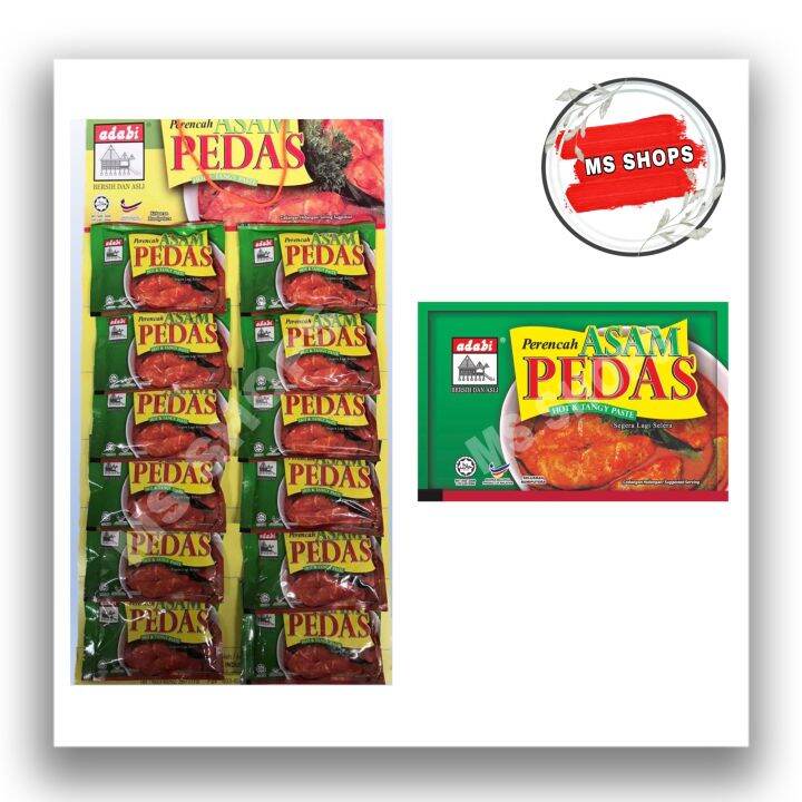 Asam Pedas Adabi 70g x 12 pcs | Lazada