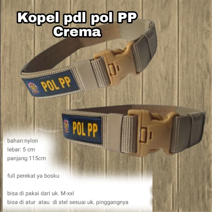 Kopel pol PP/kopel satpol PP/ Kopel pdl pol PP Crema | Lazada Indonesia