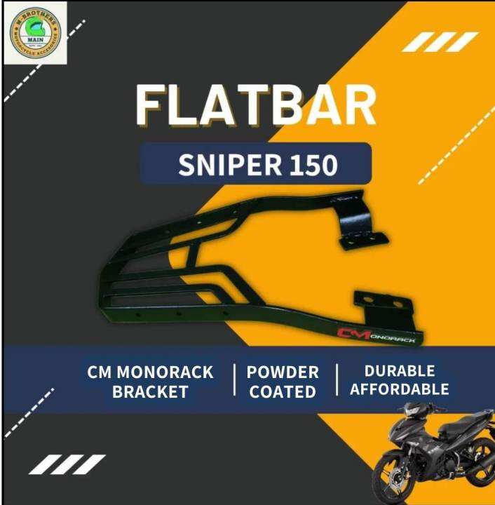 FLATBAR CM MONORACK FOR SNIPER 150 | Lazada PH
