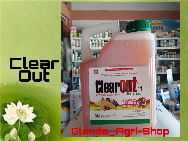 CLEAR OUT 41 Plus Herbicide - CB ANDREWS ( 1 GALLON ) | Lazada PH