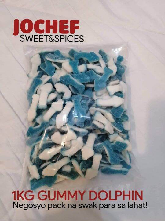 Gummy Dolphin (Negosyo pack) 160-200 pcs Gummy /sweet /candies and ...