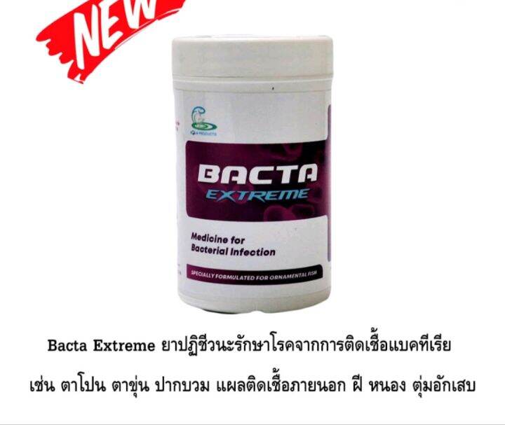 Bacta Extreme 10 Capsule (รักษาโรคจากการติดเชื้อแบคทีเรีย ชนิดป้อนให้ ...
