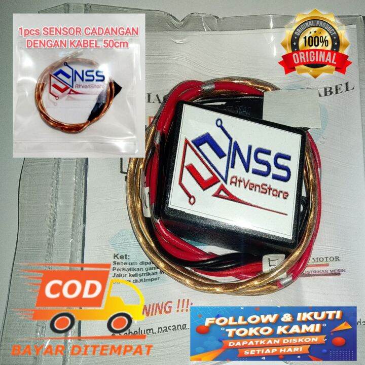 Pengaman Motor sensor Usap + 1pcs sensor usap cadangan.( Wajib baca ...