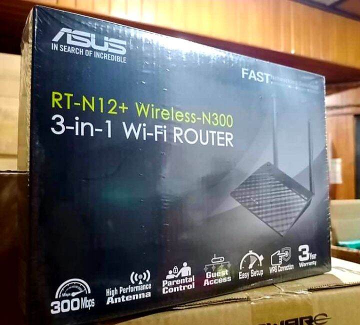 ASUS RT-N12+ Wireless N-300 3-in-1 Router/Access Point/Range Extender ...
