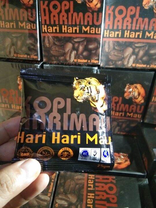 Harimau energy coffee for men and women 1pc. sachet trial pack | Lazada PH