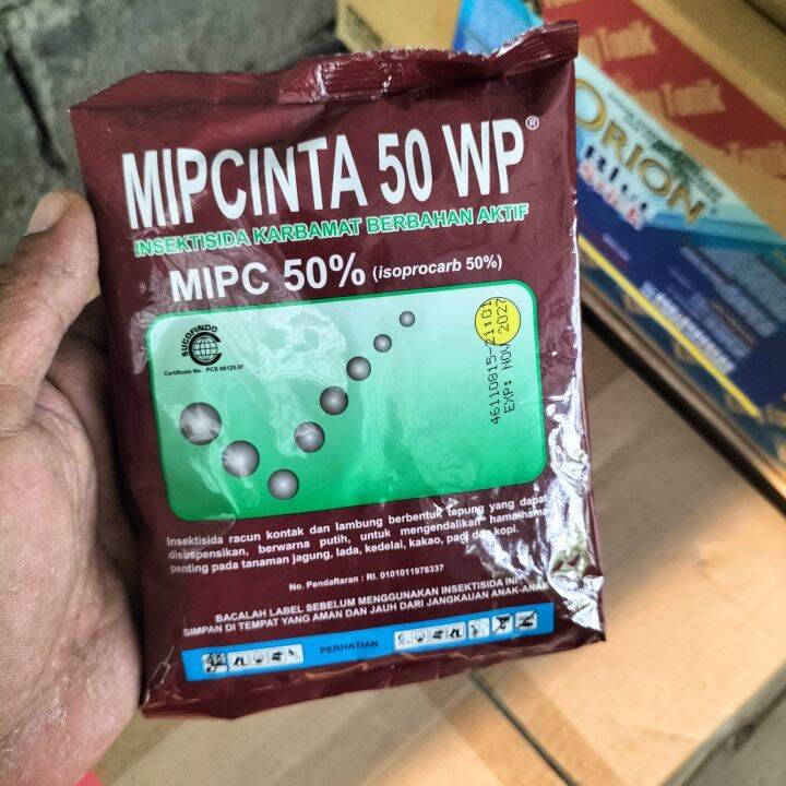 Insektisida Mipcinta 50 WP 100gram Mipc Isoprocarb Pembasmi hama wereng ...