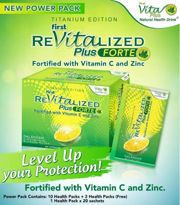 First Vita Plus Revitalized Forte | Lazada PH
