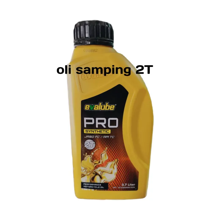 Oli Evalube Pro 2 Tak Oli Samping Oil Campuran Motor 2t 700ml Dijamin