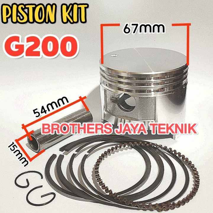 G200 Piston Seher Komplit Mesin Penggerak 5PK | Lazada Indonesia
