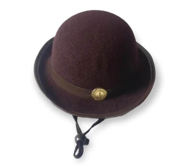 Topi boni pramuka perempuan untuk SD,SMP,SMA ,bahan laken/bludru halus ...