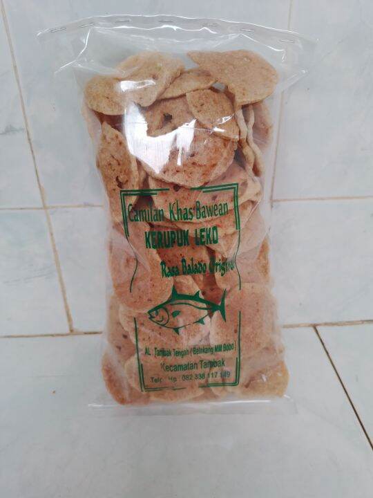 krupuk khas bawean/krupuk leko | Lazada Indonesia