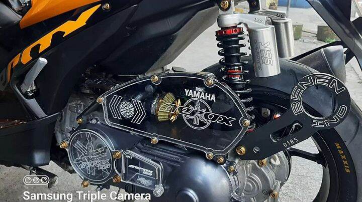 V1 AEROX ACRYLIC CRANK CASE COVER 5MM THICKNESS | Lazada PH