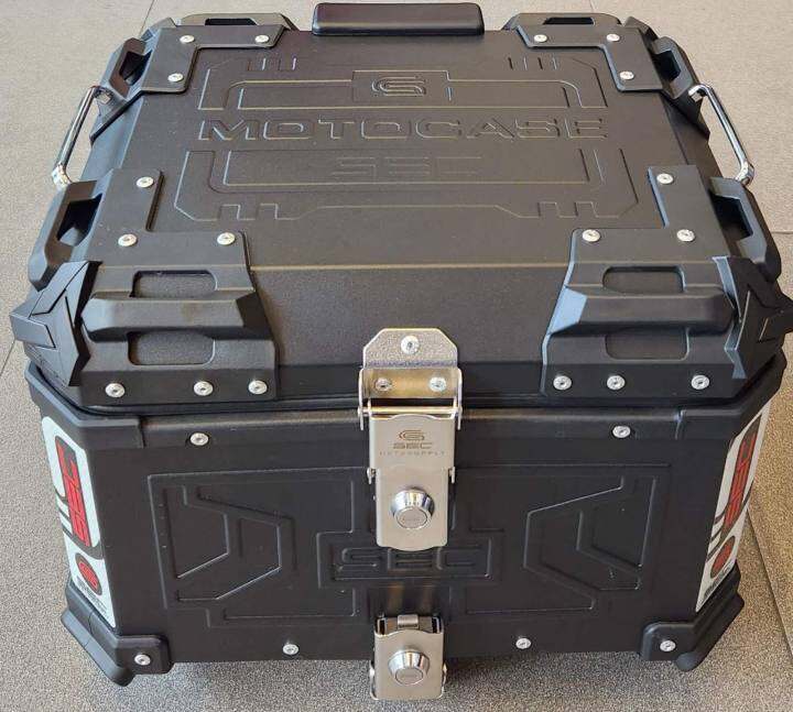 SEC MOTOCASE 45L ALLOY TOP BOX W/FREEBIES | Lazada PH