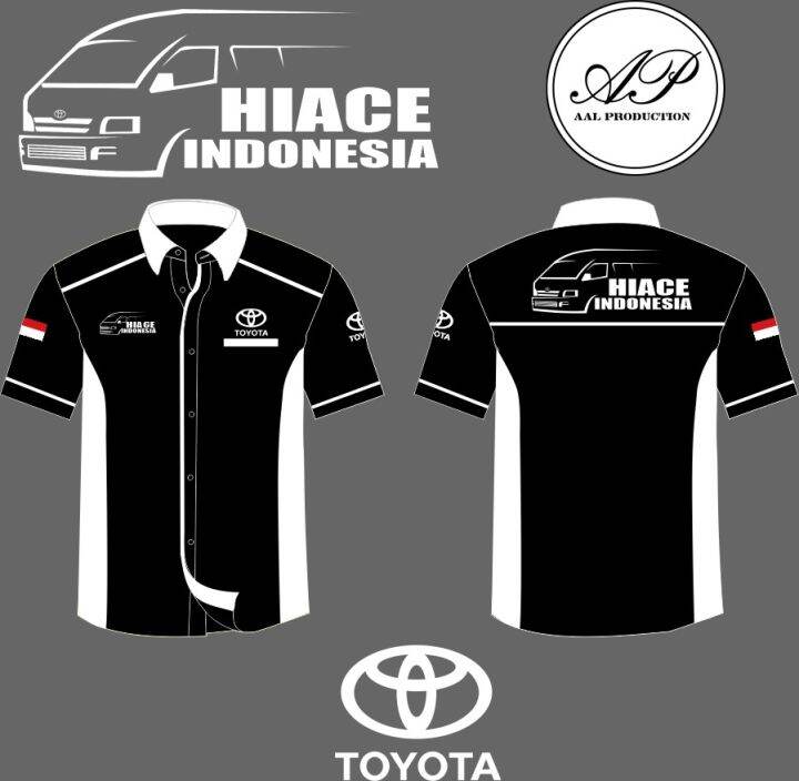 Baju seragam sopir Hiace Indonesia full bordir komputer | Lazada Indonesia