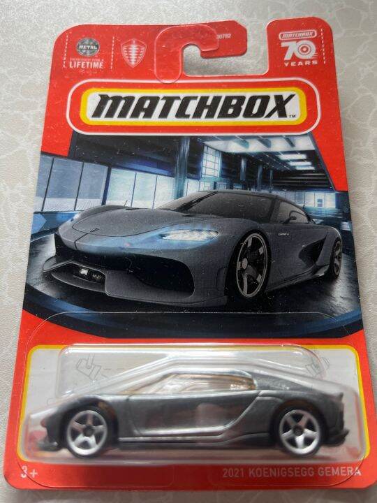 Matchbox 2021 Koenigsegg Gemera Grey | Lazada