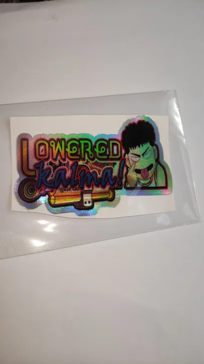 HOLOGRAM STICKER ( LOWERED KALMA) | Lazada PH