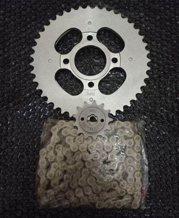 KCJ gear set gearset rantai roda kit paket honda motor tiger revo tiger ...